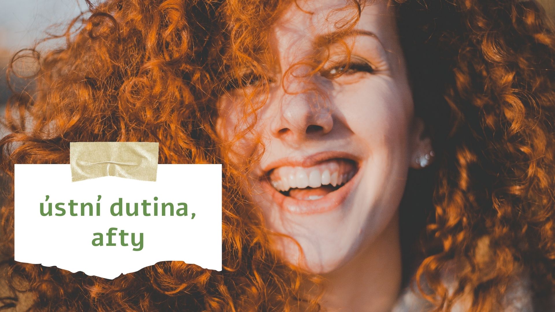 Trápí mě: Ústní dutina - Dr.Vitamin